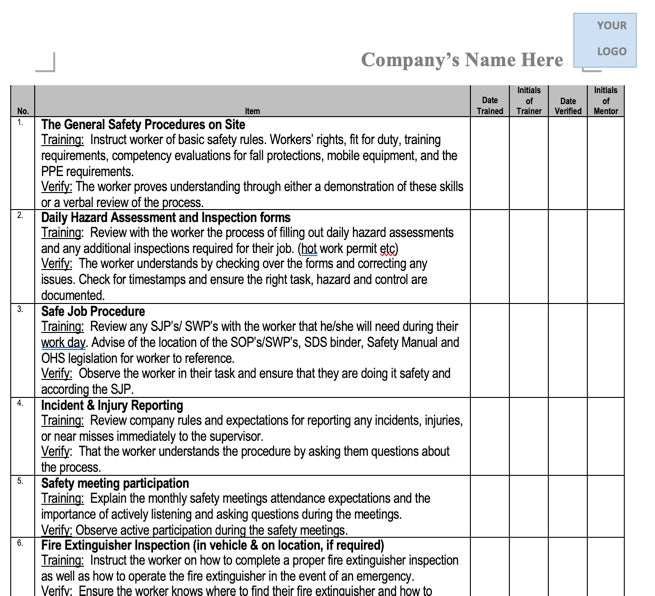 Download Now | Mentorship Program | Safety Docs – The Safety Doc Shop